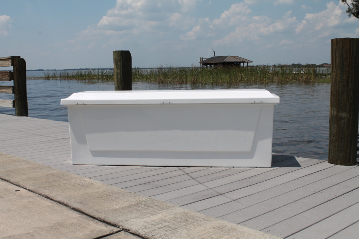 FFT071 Standard Fiberglass Dock Box – Florida Fillet