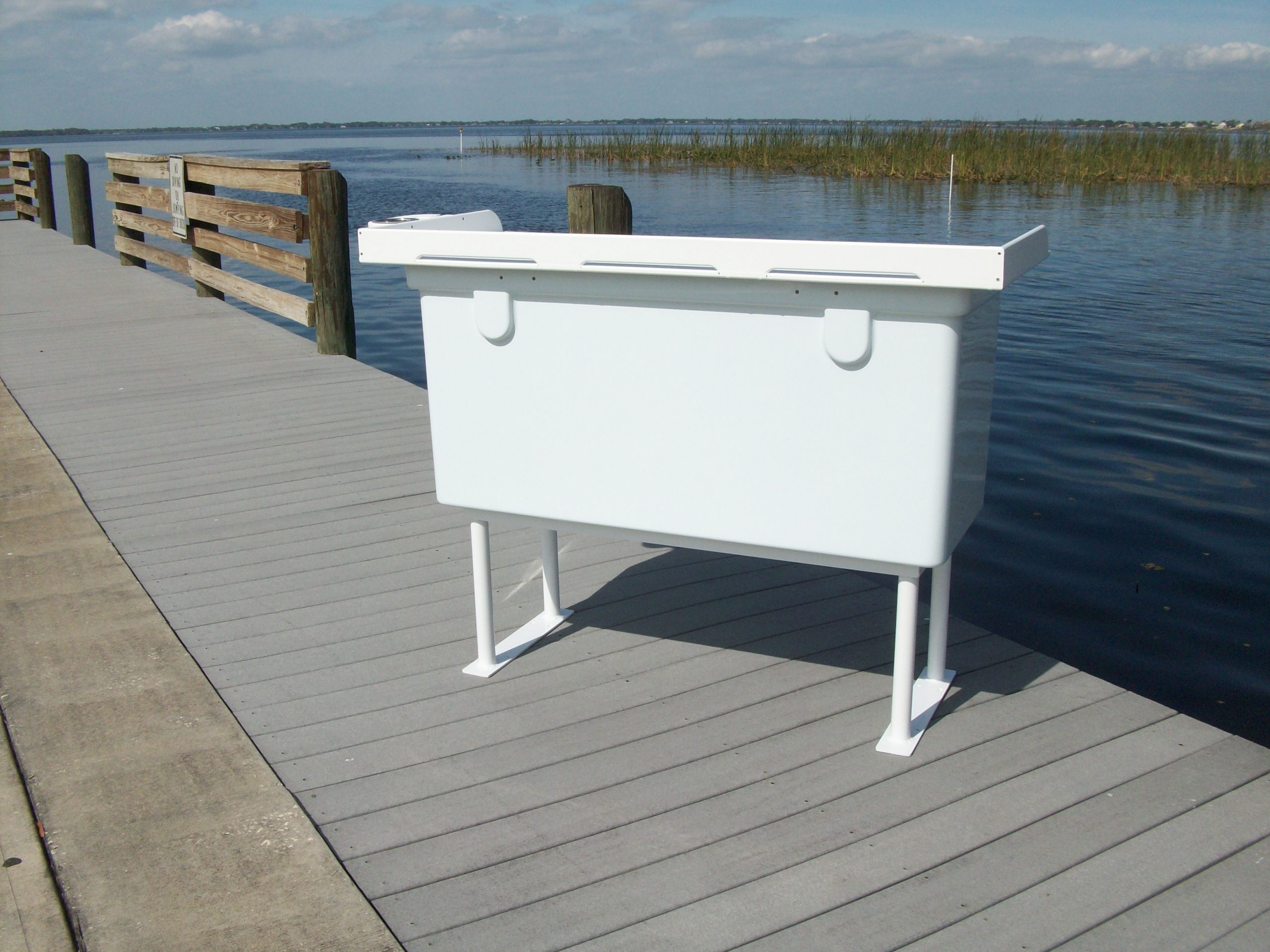 54″ Fiberglass Enclosed Cabinet Fillet Table – Florida Fillet